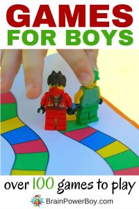 Over 100 Games for Boys on Topics Boys Like!