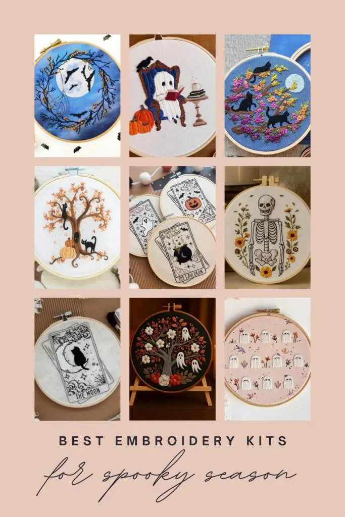 Spooky and Stitchworthy: Must-Have Embroidery Kits for Halloween ...