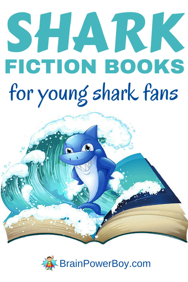 Fiction Shark Books for Young Shark Fans - Brain Power Boy