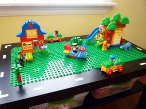 DIY DUPLO Tables: Hacks and Awesome Ideas!